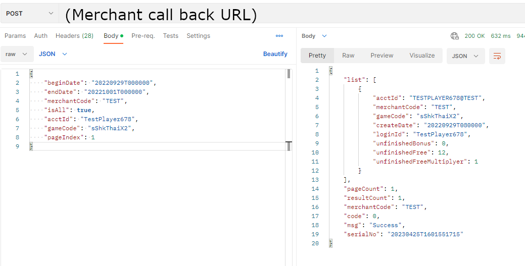 Hoyou - Integration Specification Document